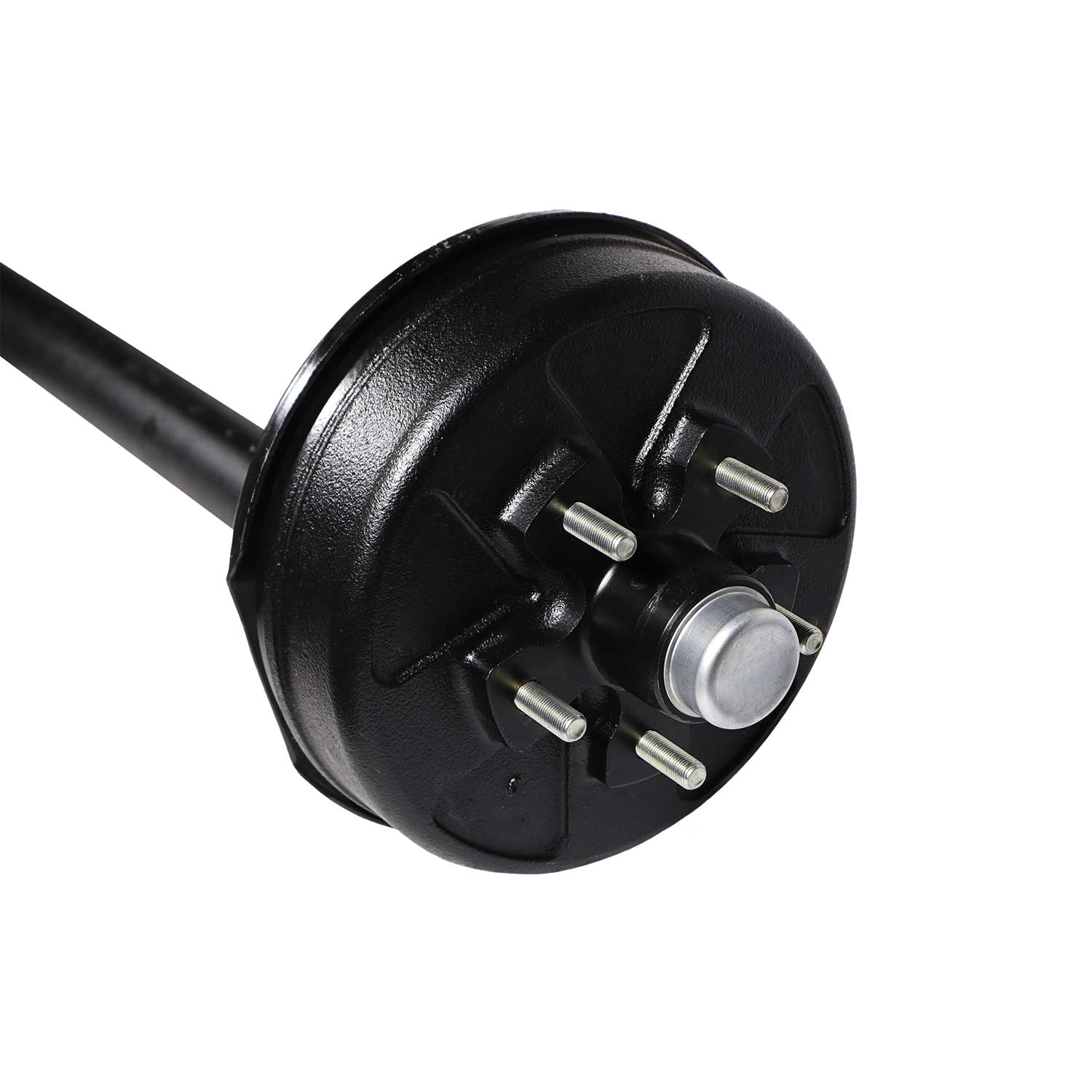 3500 lb Trailer Axle With Brakes | Round Drop | Trailer Axle Store