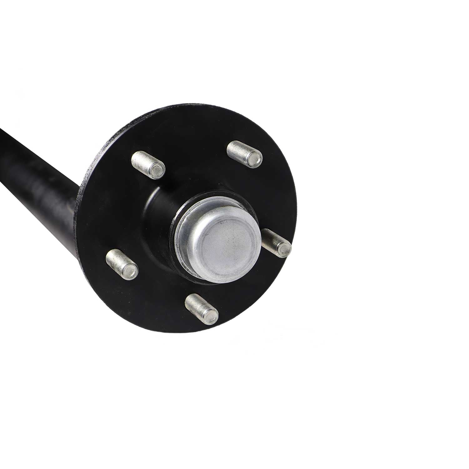 3500 lb Trailer Axle With Idler Hubs | Round Drop | Trailer Axle Store