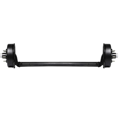 3500 lb Trailer Axle With Brakes | Round Drop | Trailer Axle Store