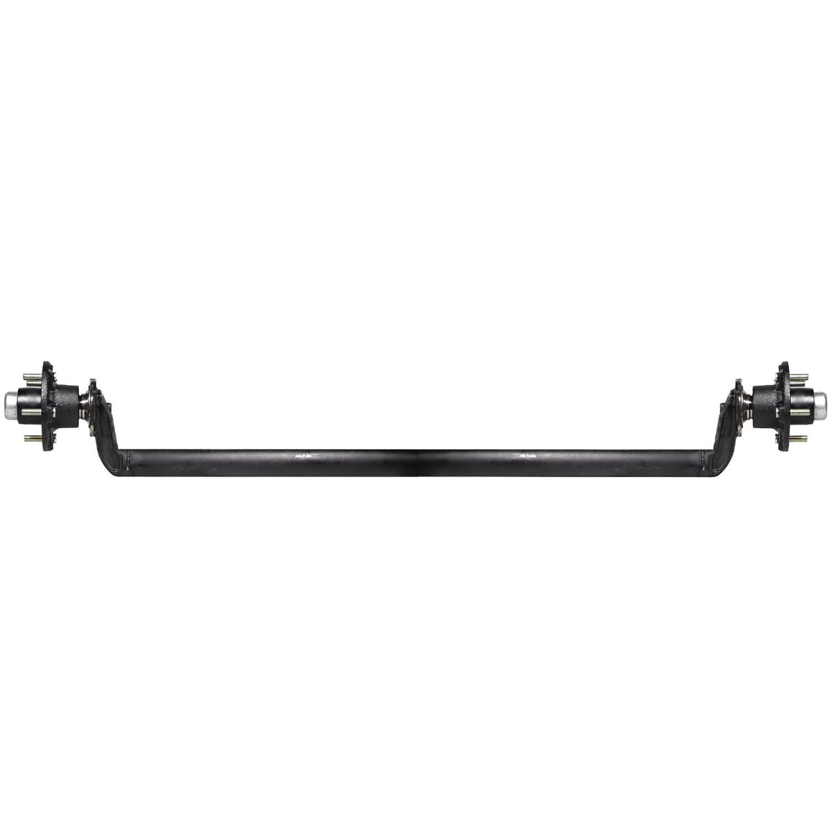 3500 lb Trailer Axle With Idler Hubs | Round Drop | Trailer Axle Store