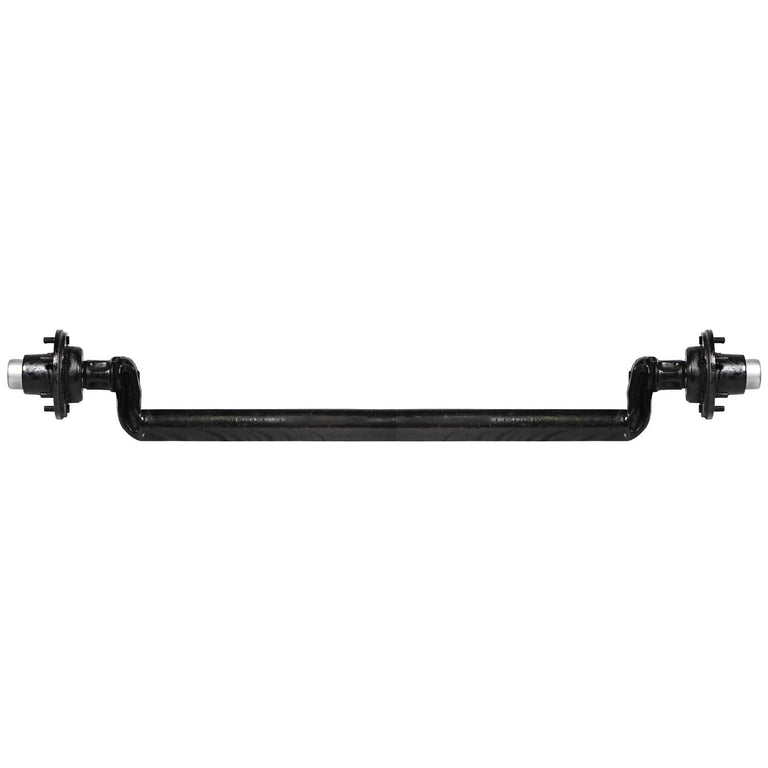 5200 lb Trailer Axle With Idler Hubs | Round Drop | Trailer Axle Store
