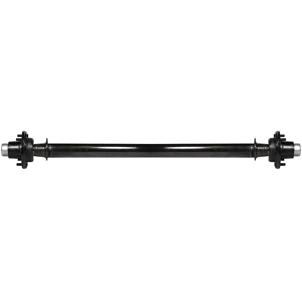 5,200 lb. Trailer Axle - Round Straight with Idler Hubs for Trailers ...