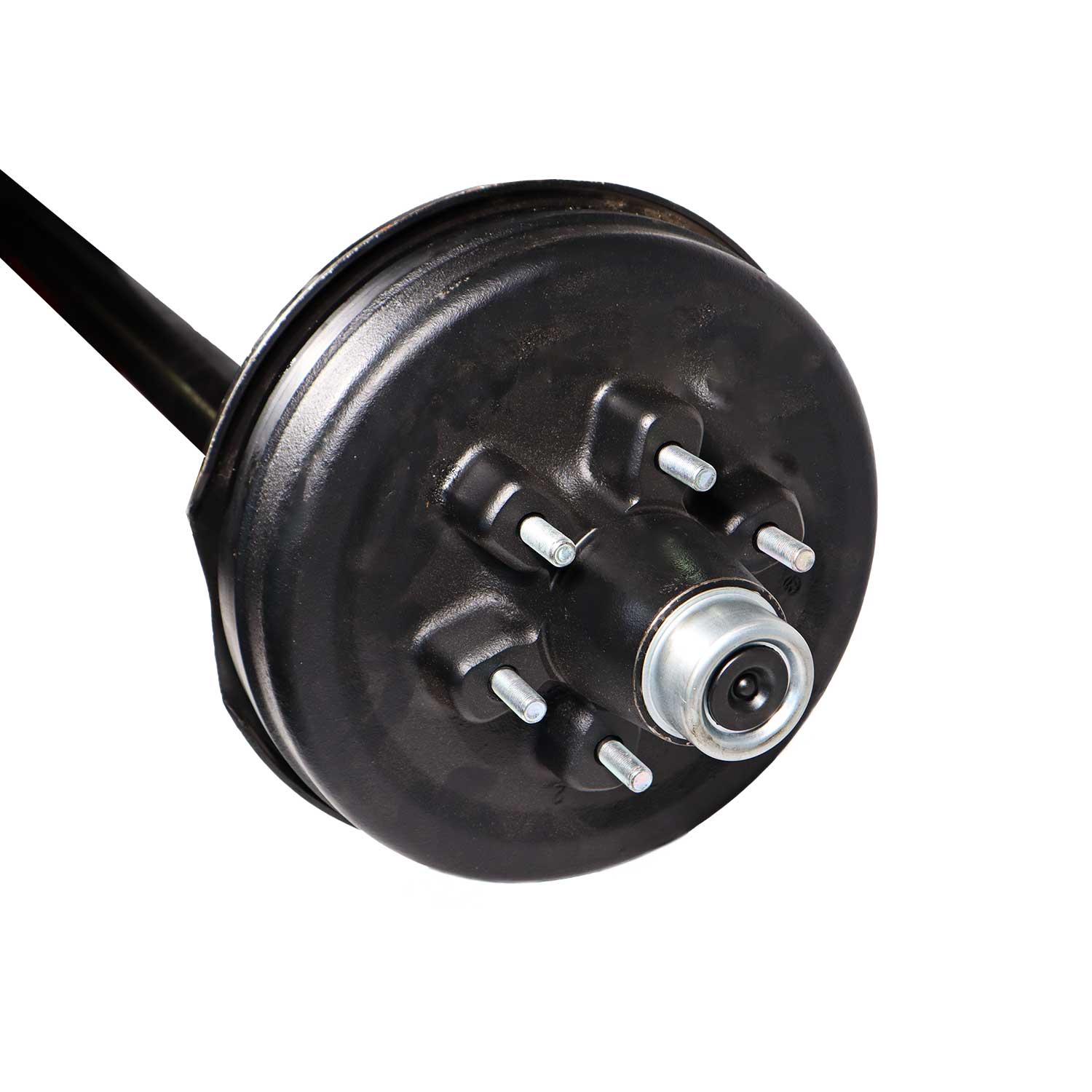 6000 lb Trailer Axle With Brakes | Round Drop | Trailer Axle Store