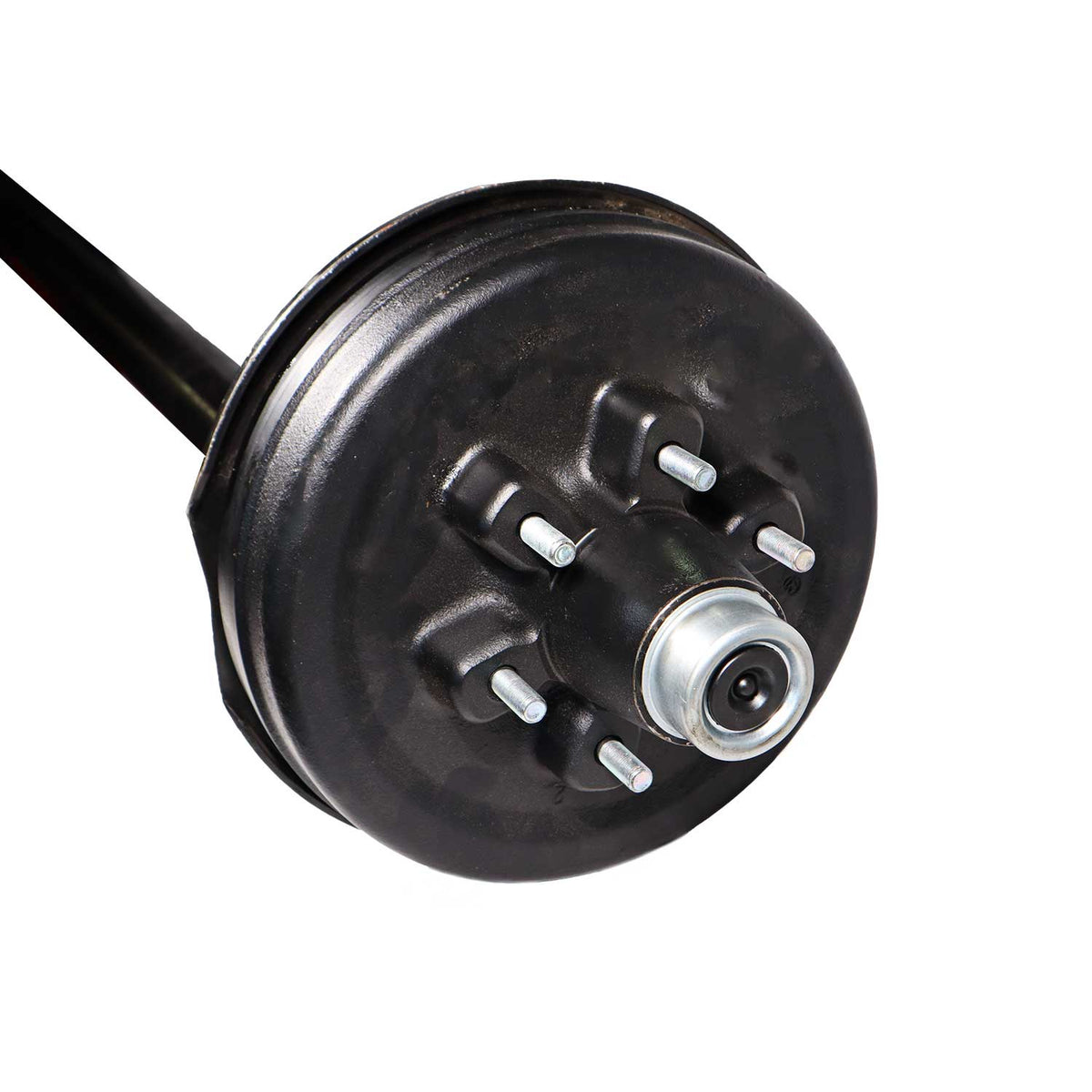 6000 lb Trailer Axle With Brakes | Round Drop | Trailer Axle Store