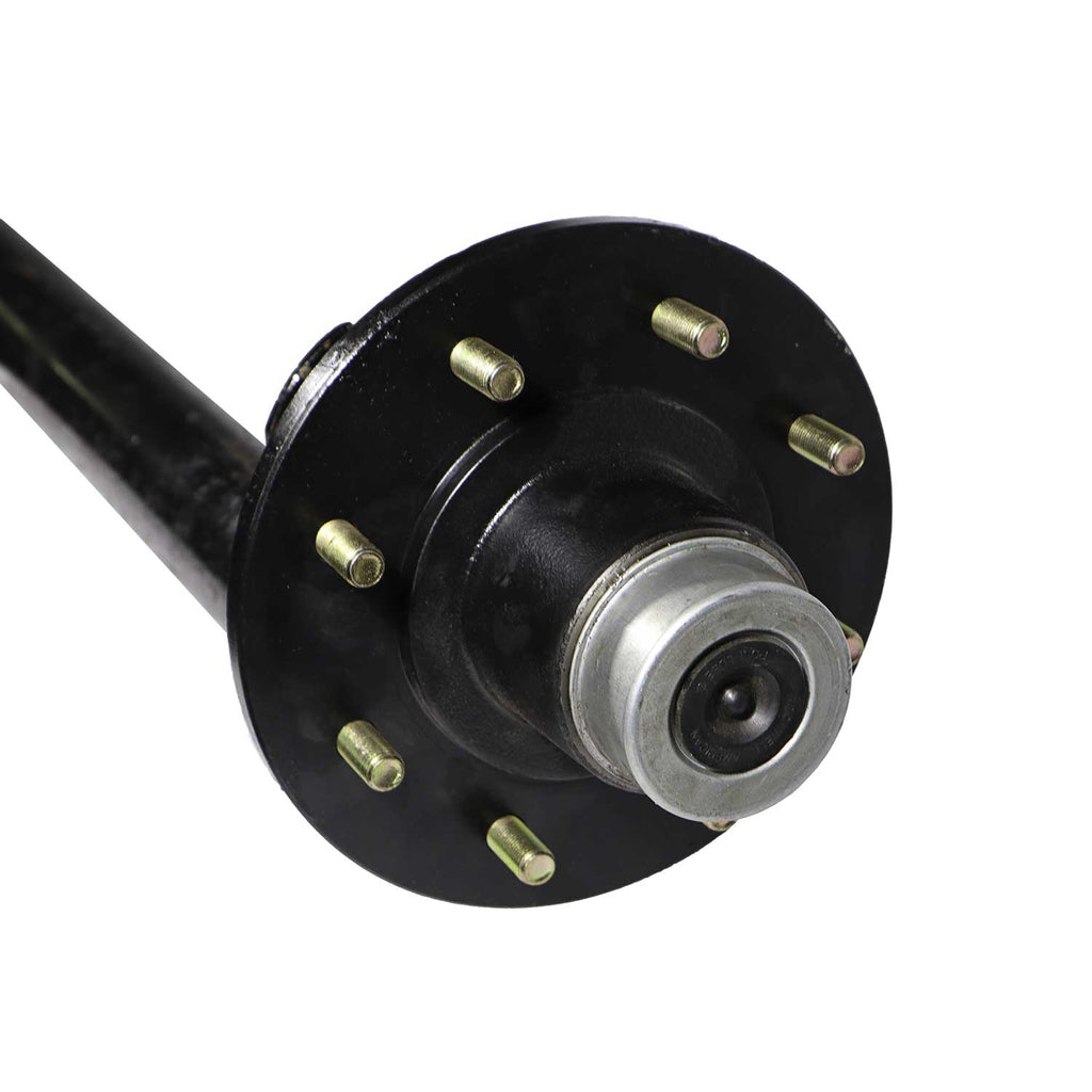 7000 lb Trailer Axle With Idler Hubs | Round Drop | Trailer Axle Store