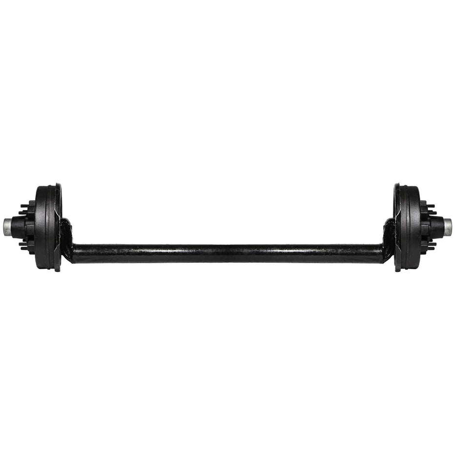 7000 lb Trailer Axle With Brakes | Round Drop | Trailer Axle Store