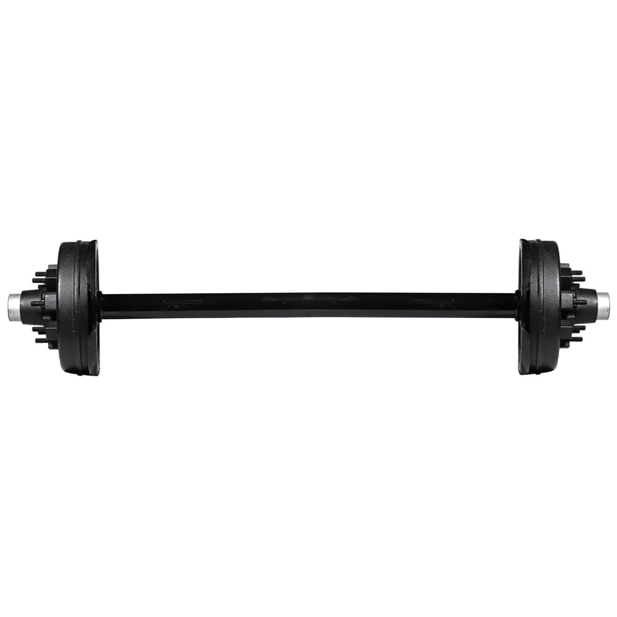 7000 lb Trailer Axle With Brakes | Round Straight | Trailer Axle Store