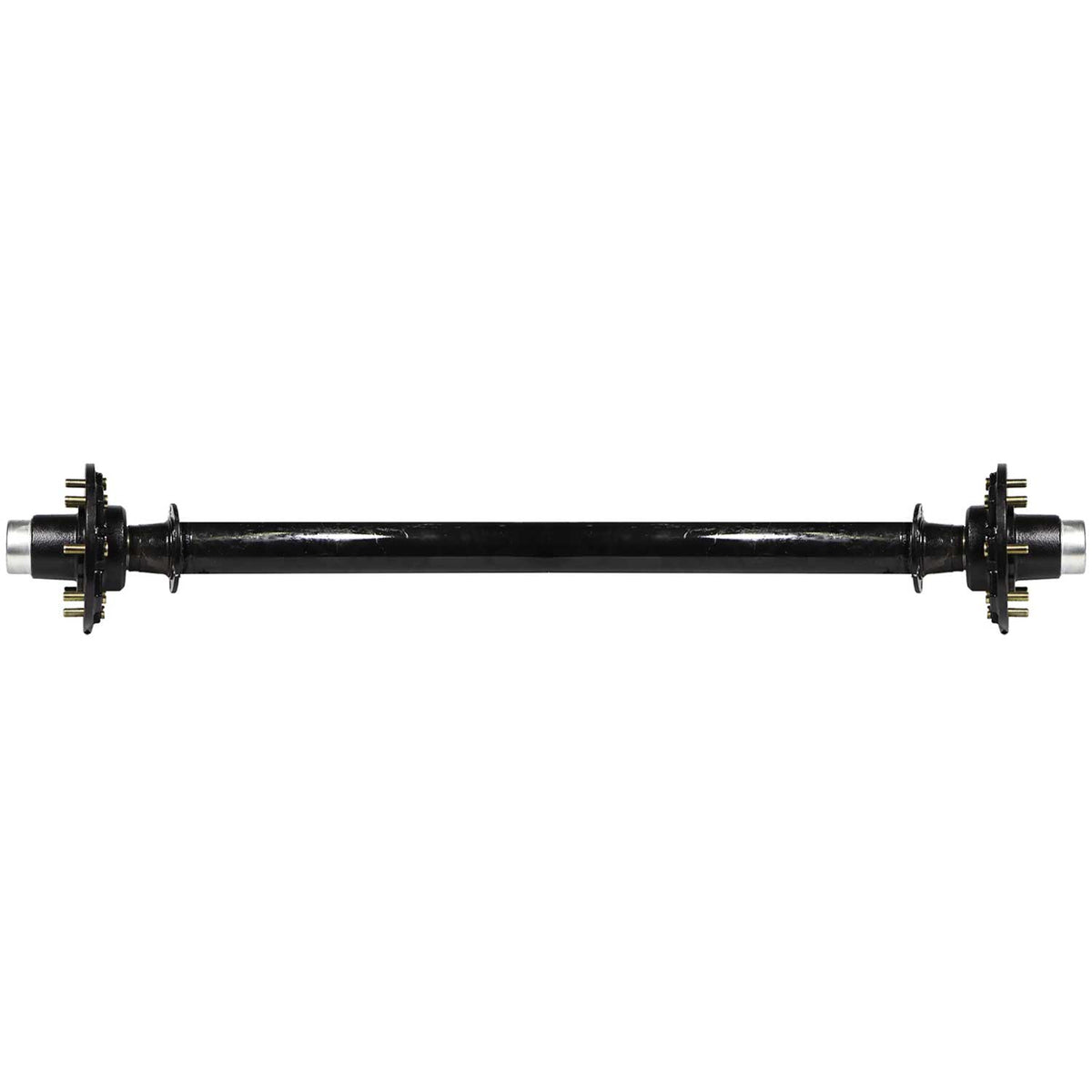 7000 lb Trailer Axle With Ider Hubs | Round Straight | Trailer Axle Store
