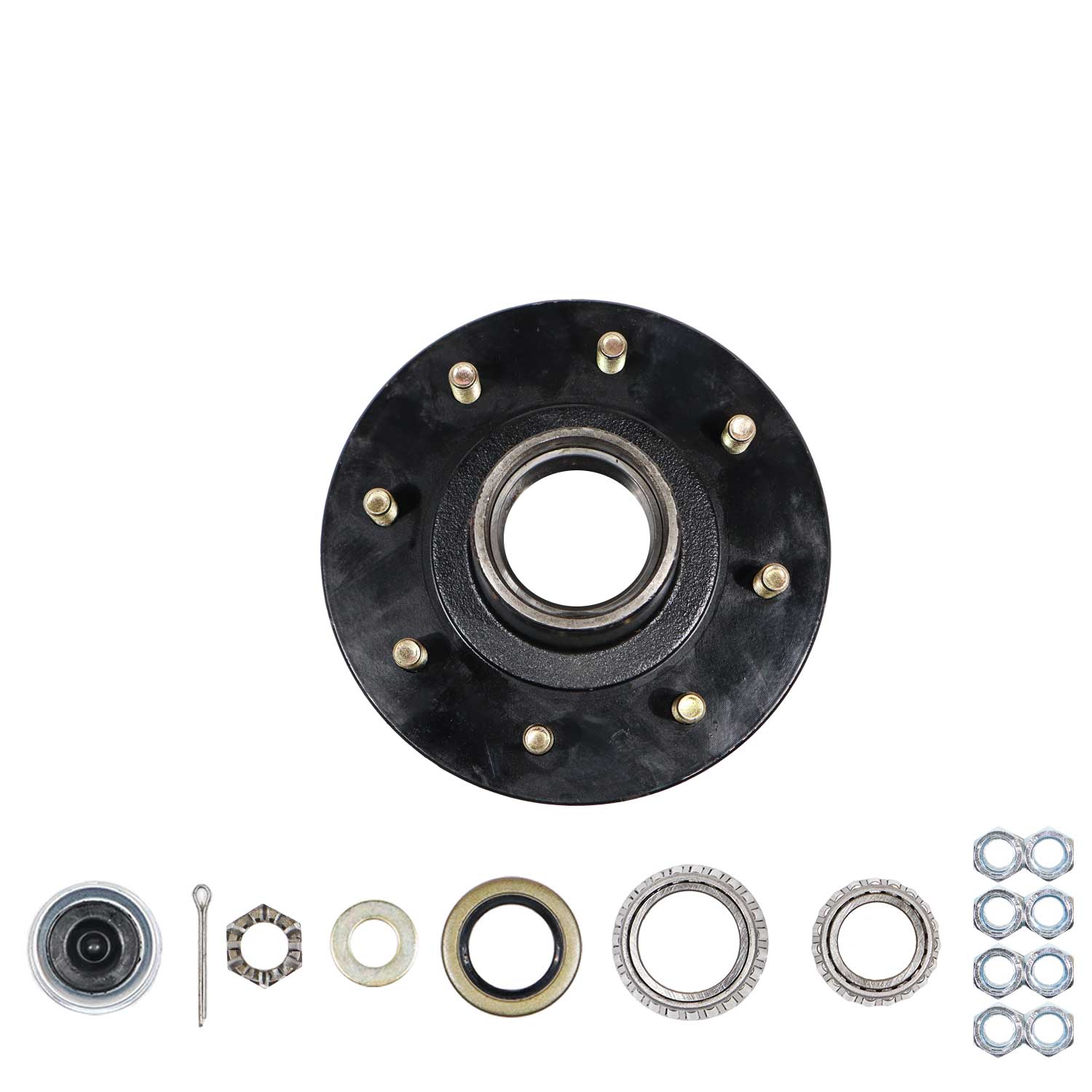 Trailer Idler Hub Kit for 7000 lb. Axles | 8 on 6.5" | 11-865-134 ...