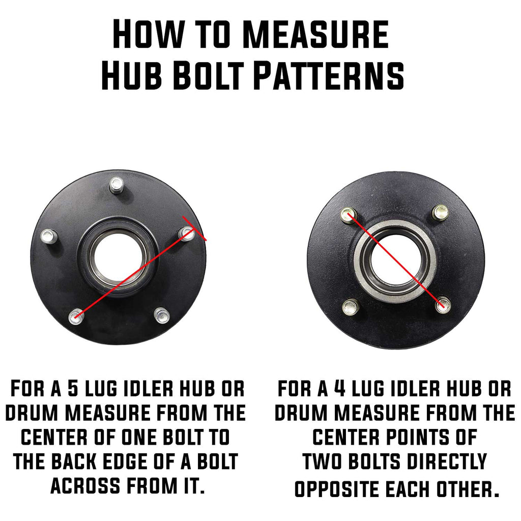 3500 lb Trailer Axle With Brakes | Round Drop | Trailer Axle Store